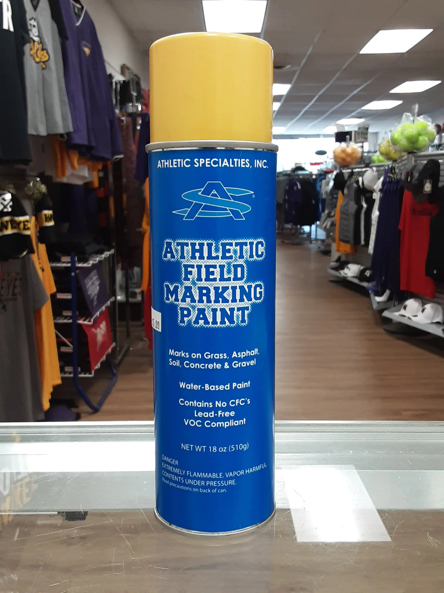 Athletic Specialties Yellow Field Paint - Case – Home Team Sports & Apparel